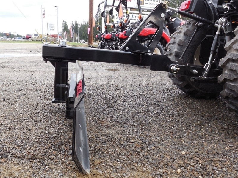 72" (6') 3-Point Tractor Rental Rear Angle Blade